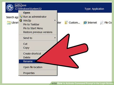 How To Activate Command Prompt In The Login Screen 15 Steps
