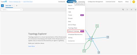 Access Topology Network Devices Opsramp Documentation