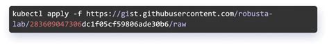 Troubleshooting Kubernetes Using Robusta On Kind