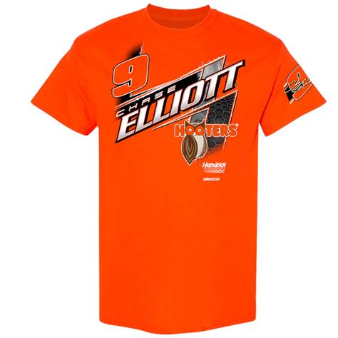Chase Elliott 9 2021 Hooters T Shirt Shop The Hendrick Motorsports