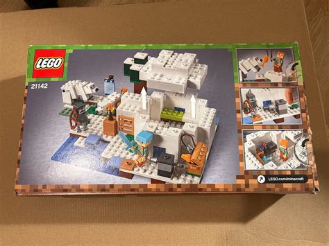 Lego Minecraft 21142 Iglú Za Polárním Kruhem Aukro