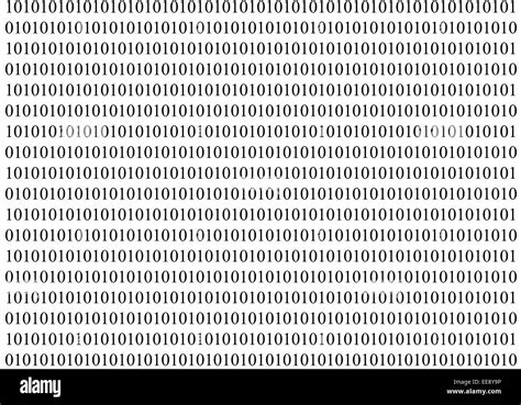 Binary Code Numerical Sequence Digital Data Stock Photo Alamy