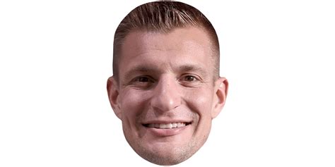 Rob Gronkowski Smile Big Head Celebrity Cutouts