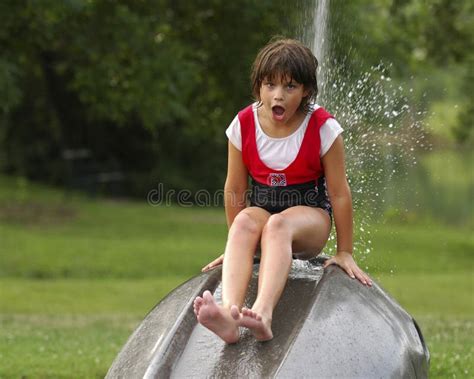 Surprise Spray Stock Image Image Of Park Summer Summertime 15363487
