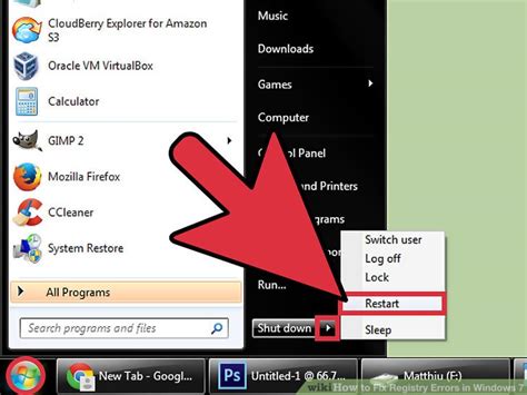 how to fix registry errors in windows 7 14 steps with pictures