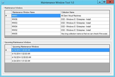 Show Maintenance Windows Information For A Device In Configmgr 2012 Msendpointmgr