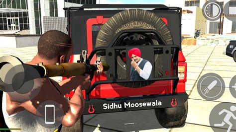 Sidhu Moosewala Car Sticker😍cheat Code🤫in Indian Bike Driving 3d Youtube