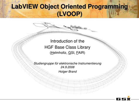 Ppt Labview Object Oriented Programming Lvoop Powerpoint