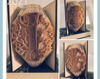 Mandala 2 In Combination Cut And Fold Book Folding Pattern Etsy