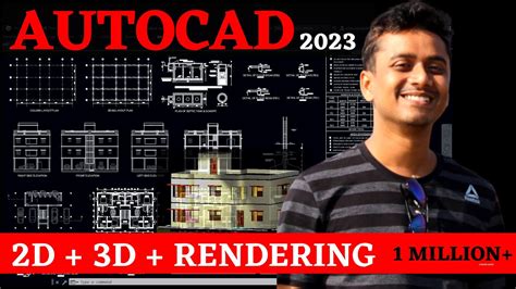 Autocad Tutorial For Civil Engineers Autocad 2023 2d3d Tutorial For Beginners Autocad