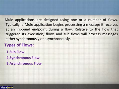 Types Of Flows In Mulesoft Ppt