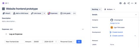 Budget Dashboard Finance Cost And Expense Tracker For Jira Version History Atlassian