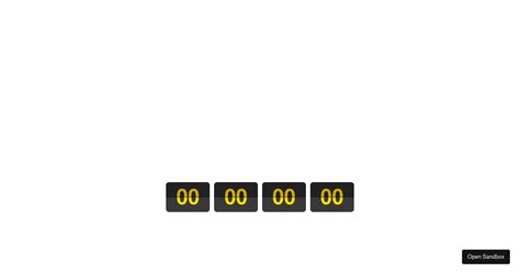 Countdown Forked Codesandbox