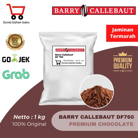 Pure Cocoa Powder Barry Callebauut Pure Chocolate Powder 760 1 Kg Shopee Malaysia