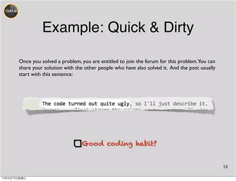 Programming Exercises Ppt
