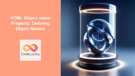 Html Attribute Name Property Attribute Name Codelucky