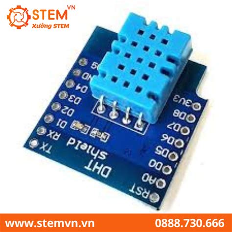esp8266 nodemcu lua d1 mini dht11 shield