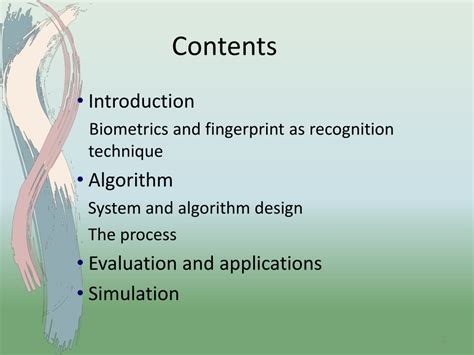 Ppt Fingerprint Recognition Using Matlab Minutiae Matching