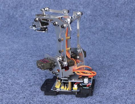 Robotic Arm Robotic Arm DIY Robot Arduino Robotic Arm Kit Hand Claw Robot 24F SNAR6 SINONING
