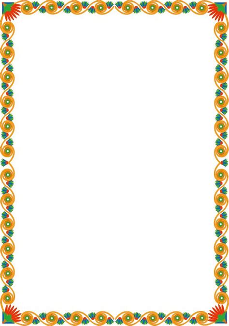 Simple And Practical Border Series 50p 6223 Free Eps Download 4 Vector Clip Art Frames