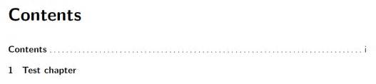 Table Of Contents Add Toc To Toc With Dotted Leaders And Page Number