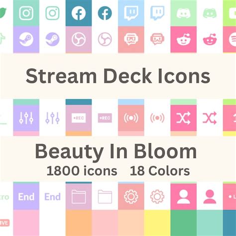Stream Deck Icons Etsy