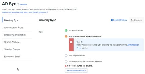 Solved Duo Auth Proxy Ad Is Not Working Cisco Community