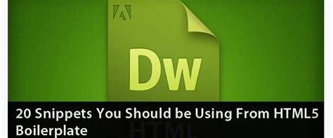 Useful HTML5 Boilerplate Templates And Tutorials Pixelbell