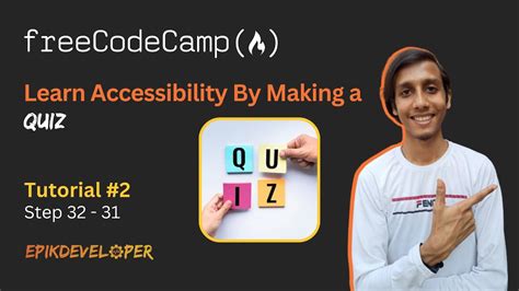 Build A Quiz Tutorial 2 Step 32 68 Learn Accessibility New