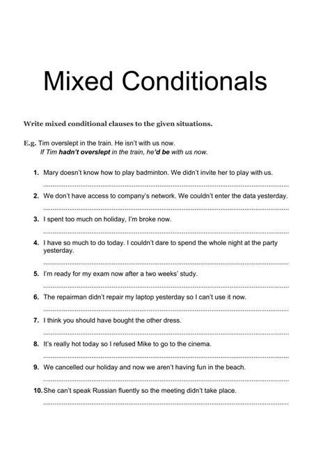 Mixed Condition Free Interactive Worksheets 207245