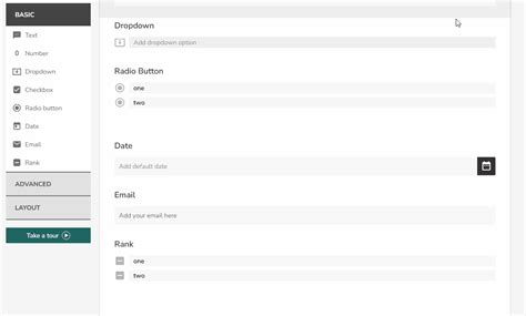 Basic Field Settings Openforms Help Center