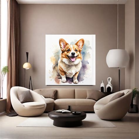 24 Pembroke Welsh Corgi Clipart Watercolor Corgi High Quality S