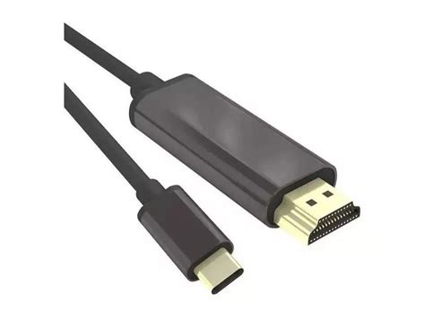 Cabo Adaptador Conversor Usb Tipo C M X Hdmi M Preto M Md Hardstore Inform Tica
