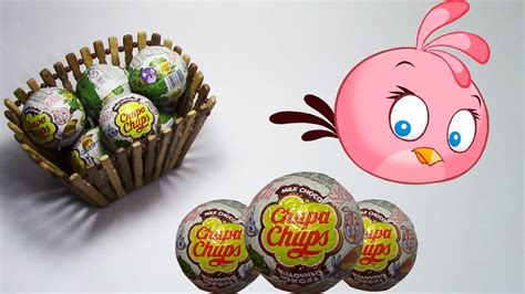 New Angry Birds Stella Chupa Chups Шоколадные шары Чупа Чупс Энгри Бердс Стелла Youtube