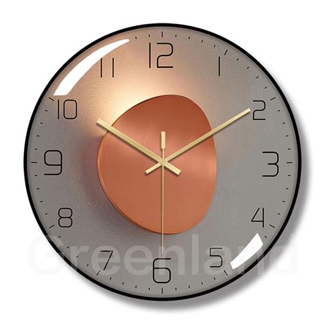 Jual Greenland Jam Dinding Senyap Sederhana Jam Ruang Tamu Jam Dinding