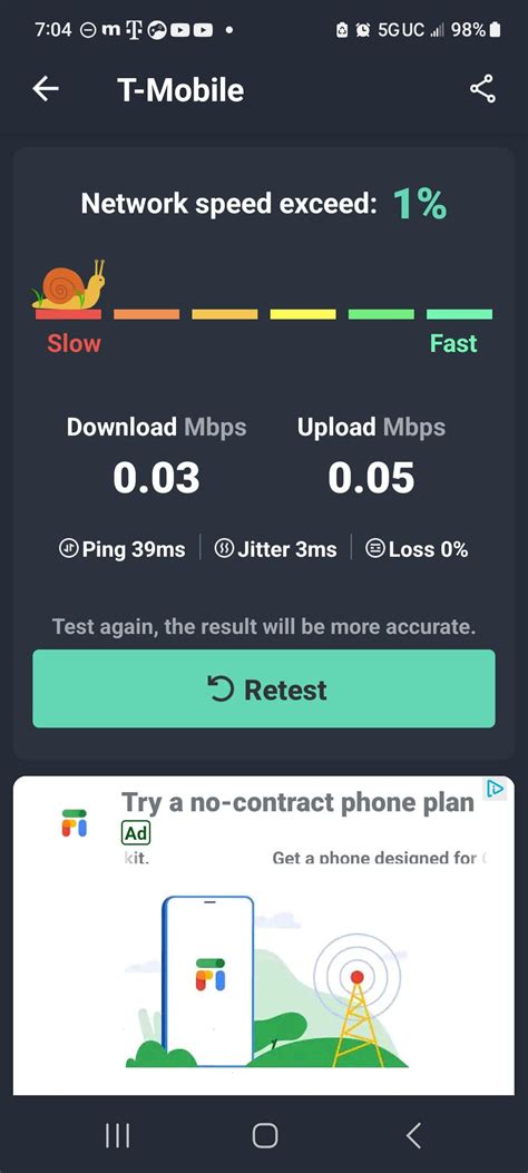 Took This On 5g Uc Full Bars What Is Wrong R Rural Internet