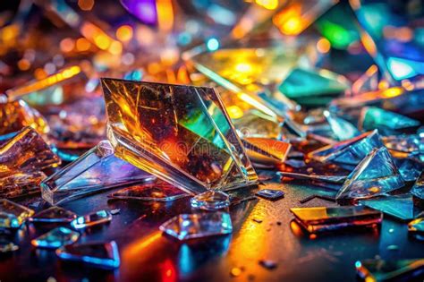 Stunning Birds Eye View Of Shattered Glass Long Exposure Photography Captures Intricate Angular