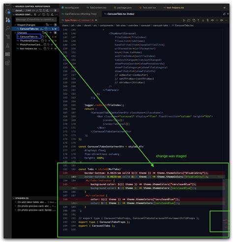Git Stage Selected Ranges Broken Again · Issue 147373 · Microsoft