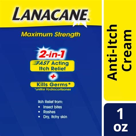 Lanacane Anti Itch Cream Max Strength 1 Oz Delivery Or Pickup Near Me