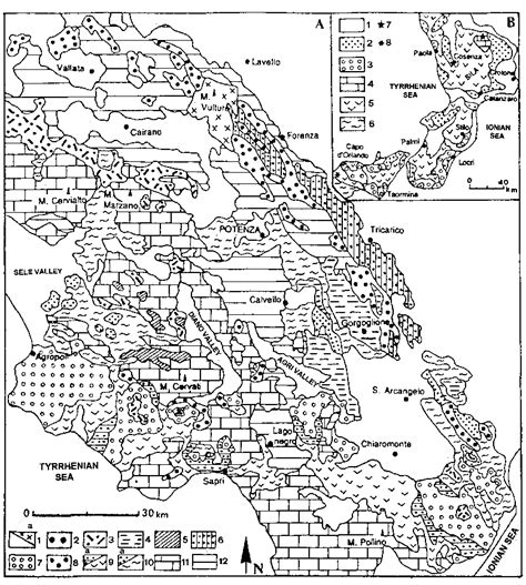 Geological Sketch Map Of The Main Tectonostratigraphic Units Of The