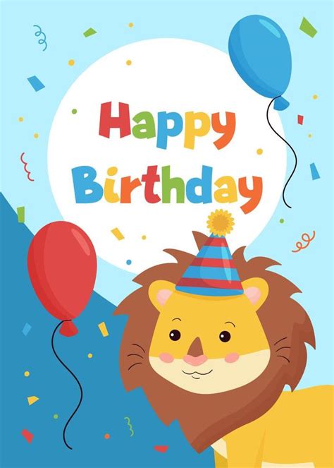 Tarjetas De Feliz Cumple Anos Infantiles ImÁgenes De CumpleaÑos 🎂