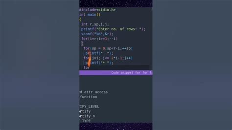 13 Invert Full Pyramid Using C Programmer Programming Coding