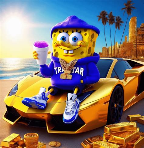 Spongebob Too Drippy 💯 R Blueryai