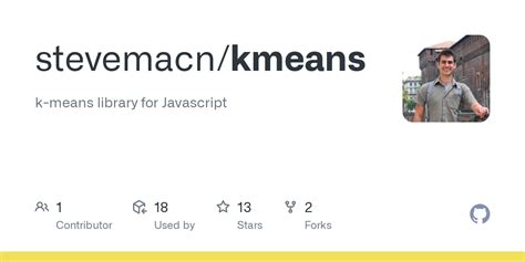 Github Stevemacnkmeans K Means Library For Javascript