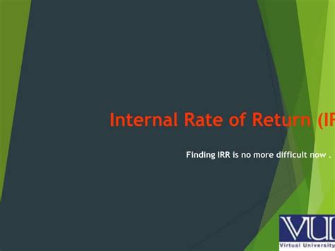 Irr Ppt