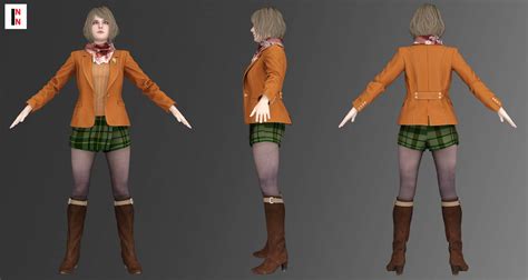 Re4 Ashley Graham For Genesis 8 Female Daz Content By Inn