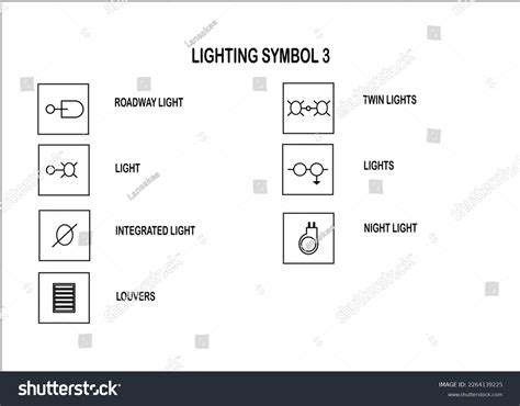 Residential Lighting Symbols