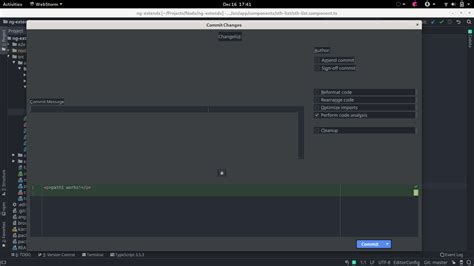 Broken Git Commit Window · Issue 112 · One Dark Jetbrains One Dark
