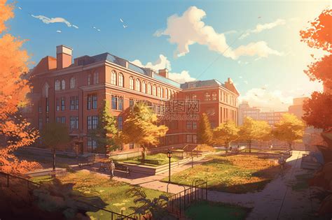 充满了绿化的校园插画图片下载 正版图片600013063 摄图网 充满了绿化的校园插画图片下载 正版图片600013063 摄图网