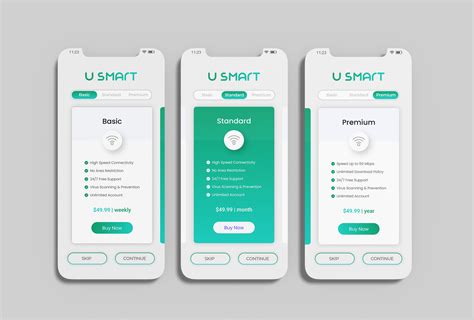 App Design Subscription Screen Mobile Screen On Behance